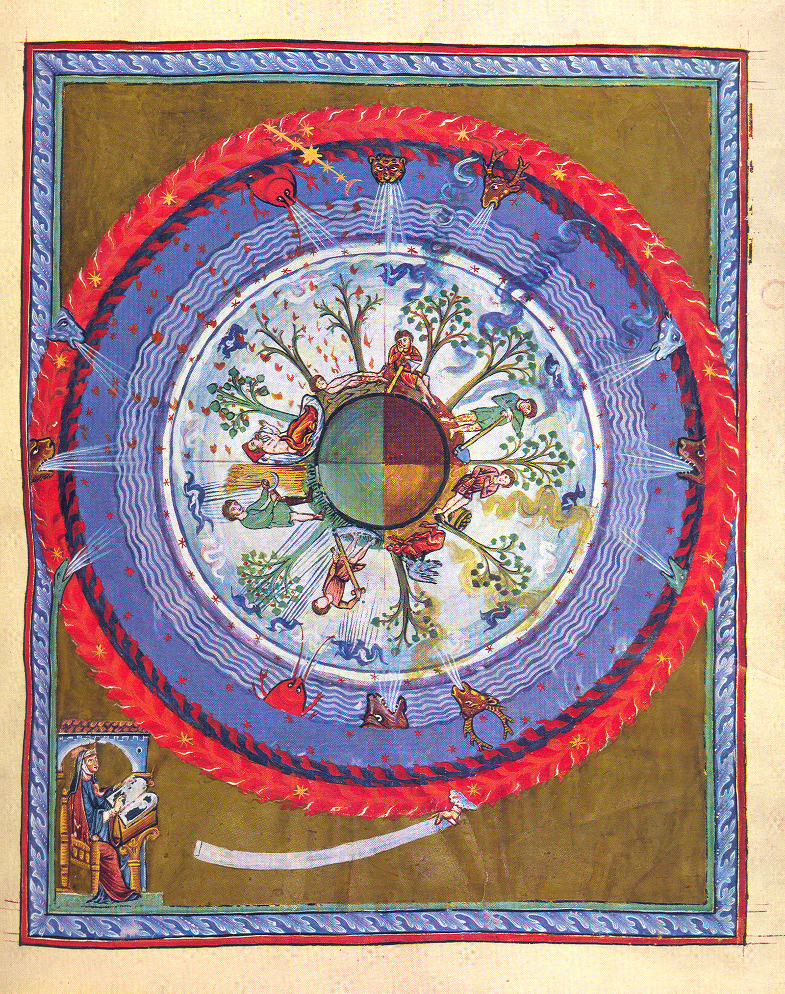 Ildegarda-di-Bingen-Liber-Divinorum-Operum-Biblioteca-Governativa-di ...