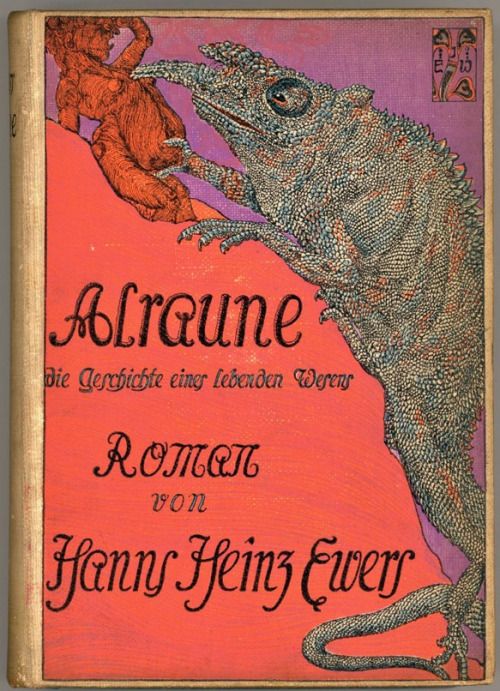 PHOTO-2-Couverture-du-roman-Alraune-Mandragora-par-Hanns-Heinz-Ewers ...