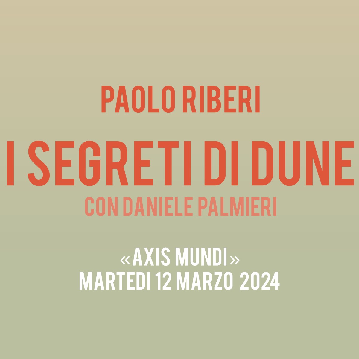 VIDEO-EN VIVO: Los secretos de Dune, con Paolo Riberi y Daniele ...